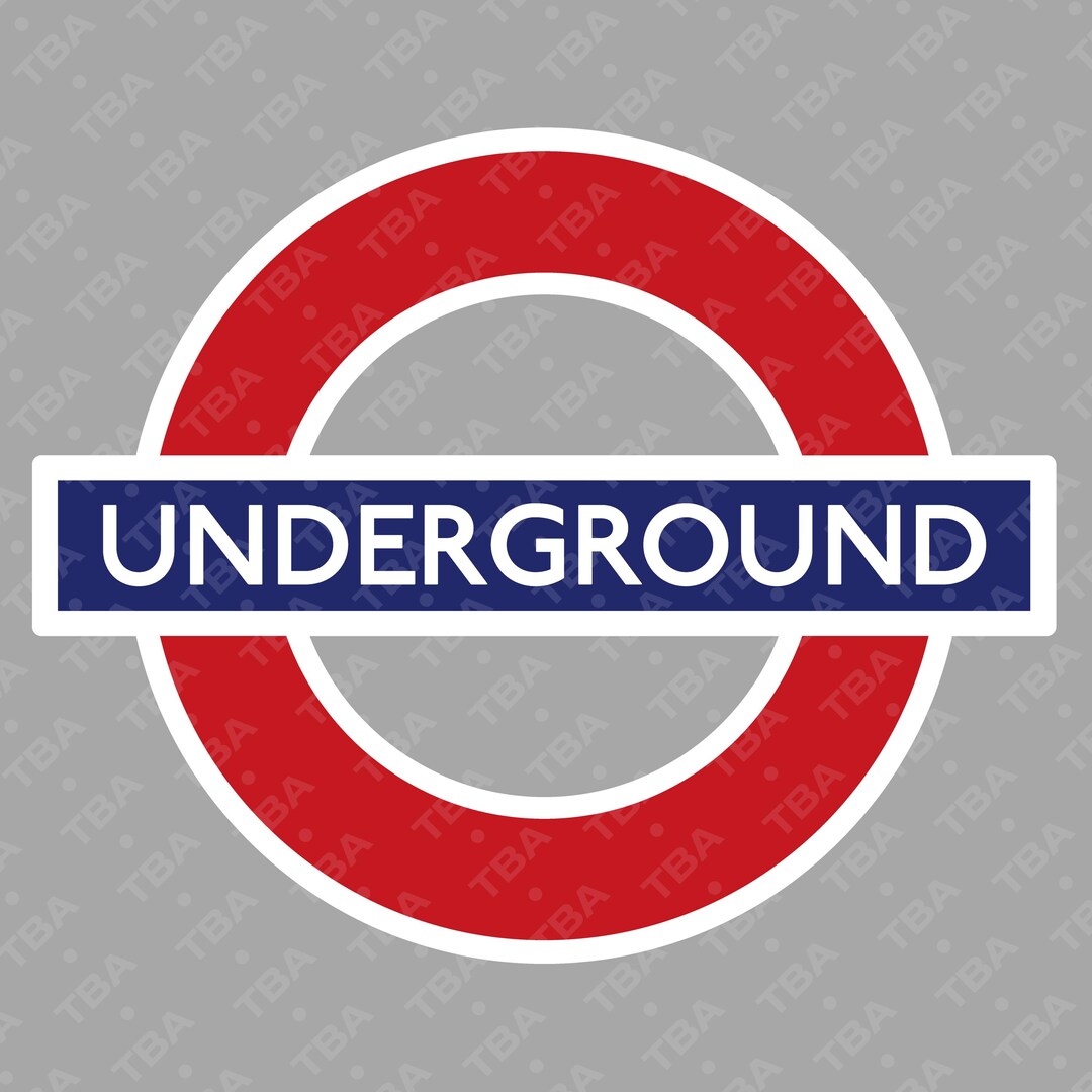London Underground Logo, Clipart, SVG, Digital Download. - Etsy