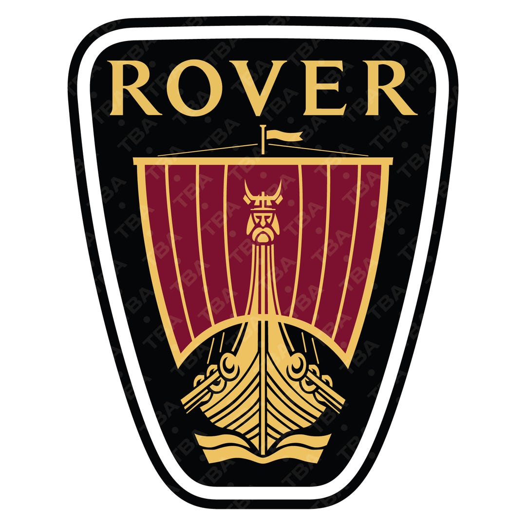 ROVER, Logo, Badge, Clipart, Black and White, Classic, Vintage, SVG ...