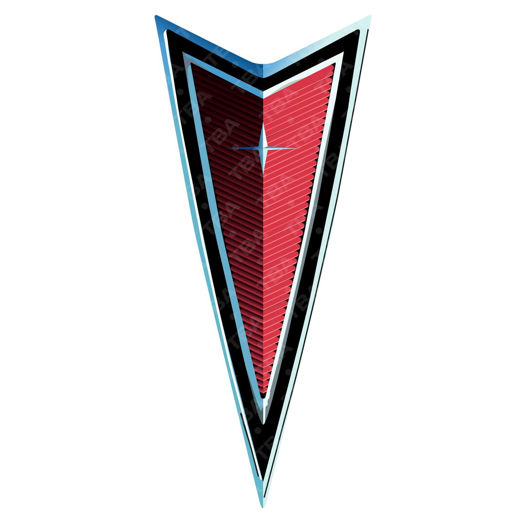 Pontiac Badge, Emblem, Vintage, SVG, Digital Download. - Etsy