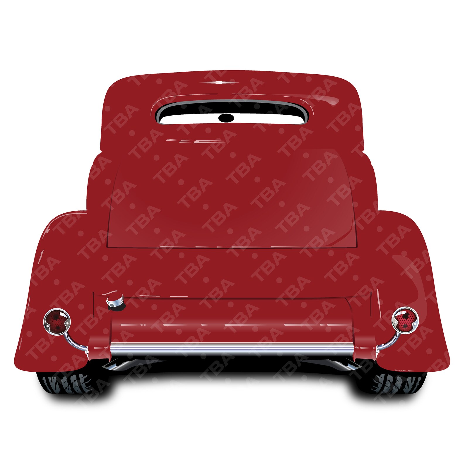 Hot Rod, Rear View, SVG, Digital Download. - Etsy