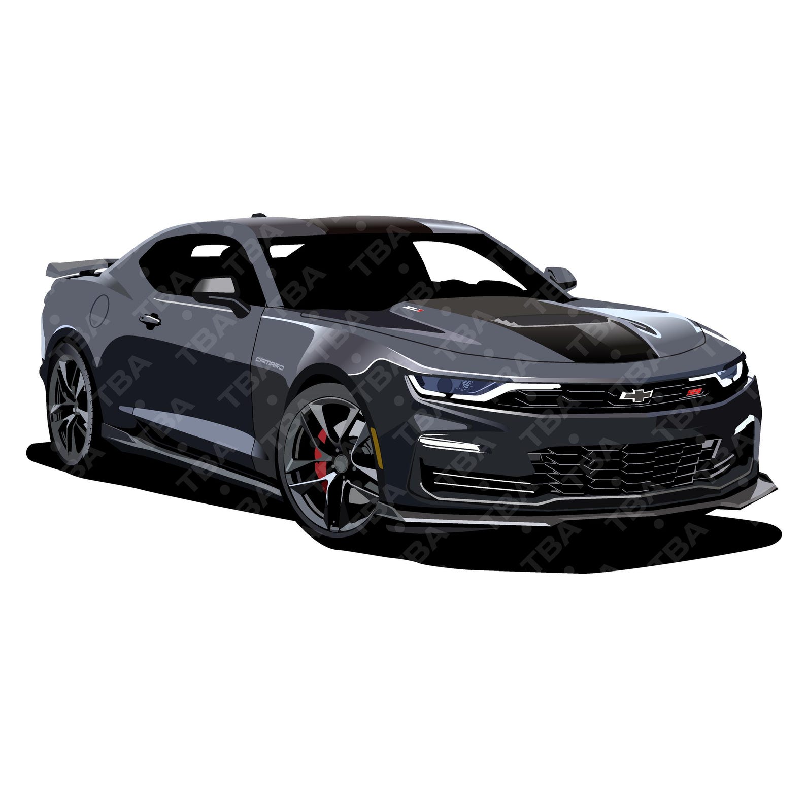 2024 Chevrolet Camaro LS1, SS SVG, Digital Download. - Etsy