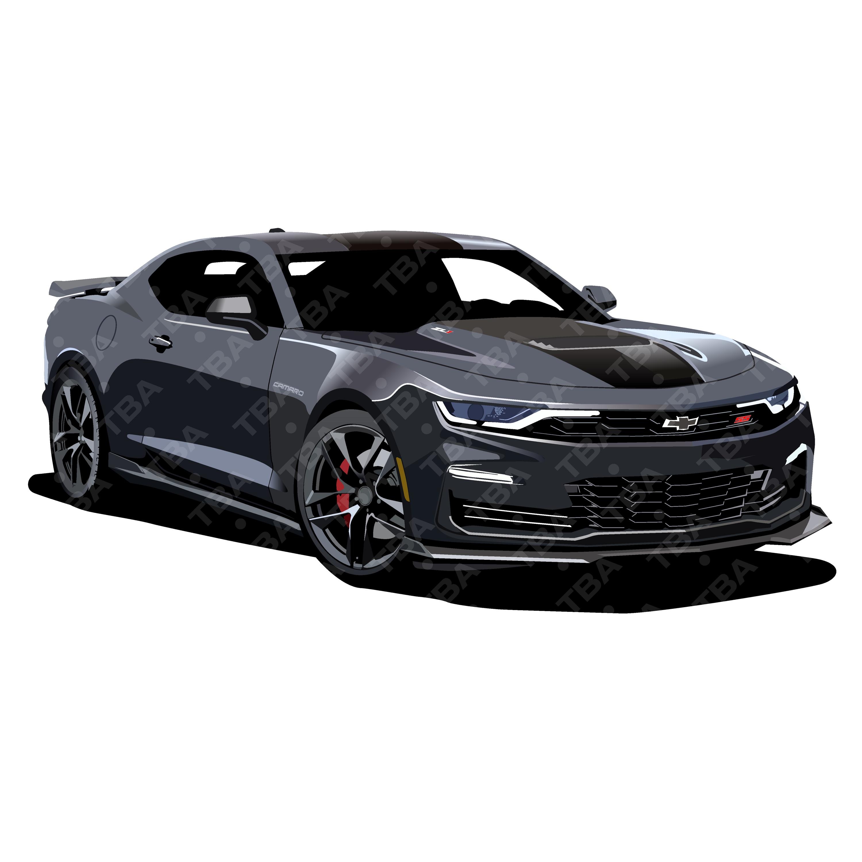2024 Chevrolet Camaro LS1, SS SVG, Digital Download. - Etsy