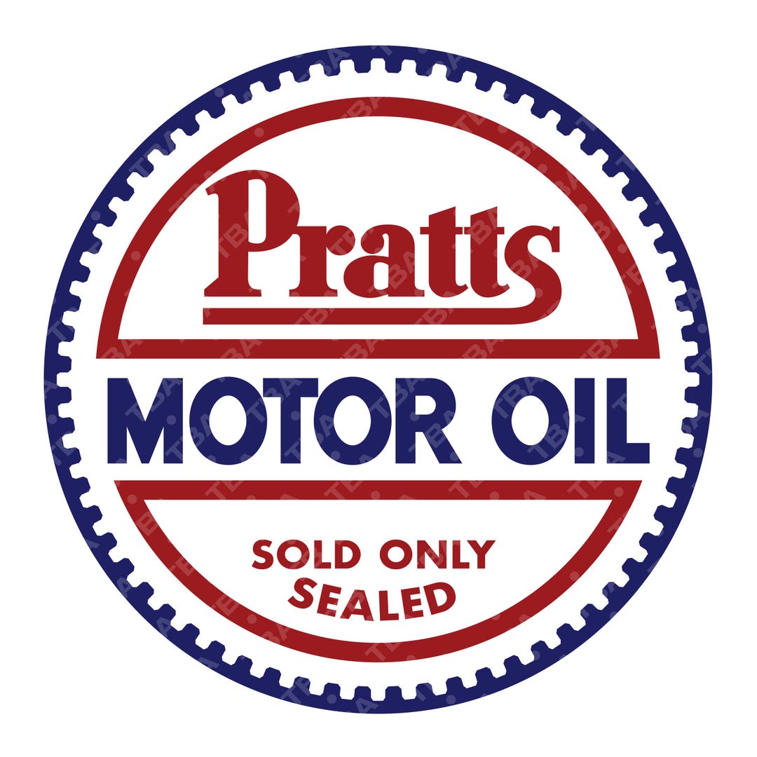 Pratt's Oil, Logo, Clipart, Classic, Vintage, SVG, Digital Download. - Etsy