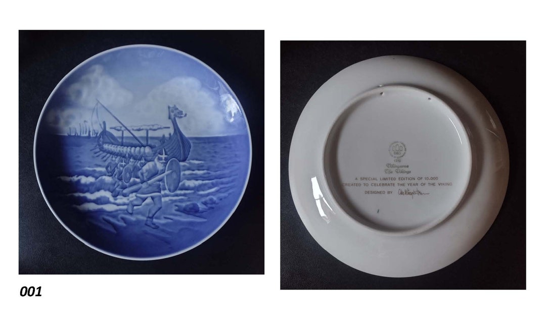 Vintage Collectible Plates - Etsy