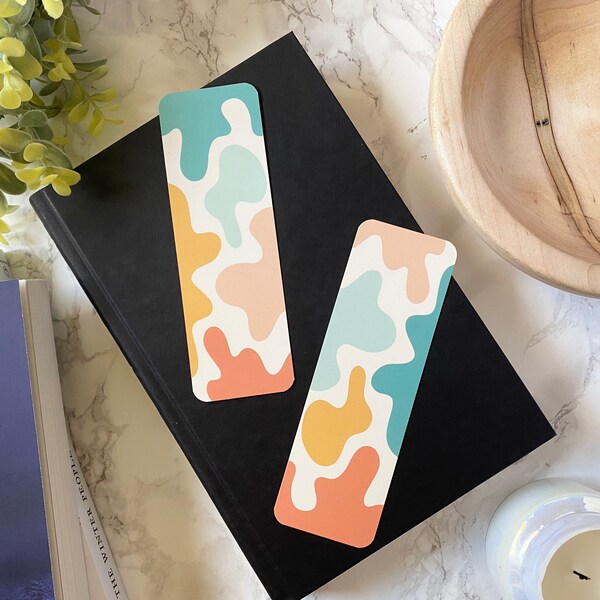 Abstract Bookmark - Etsy