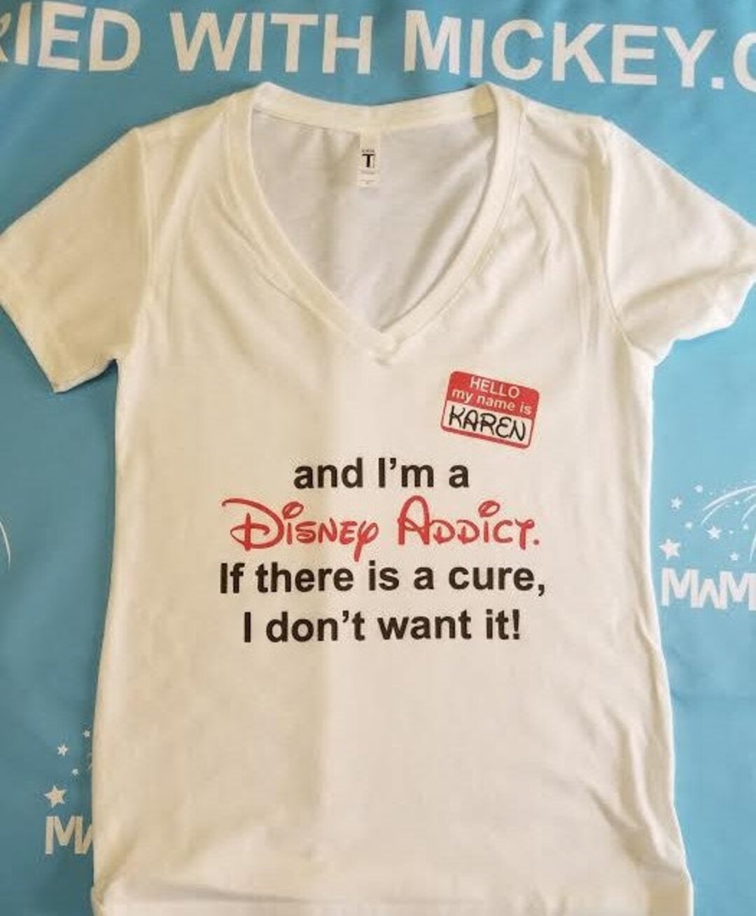 Addict Adorable Shirt, Hello My Name is Mary (your Name) and I'm Addict ...