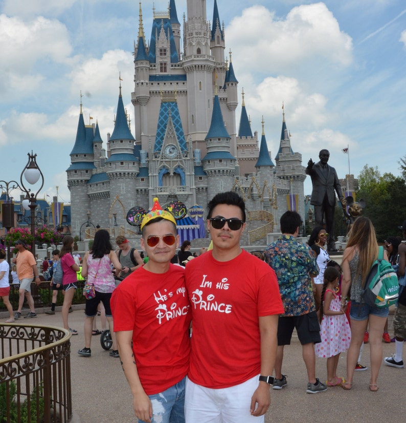 Personalize LGBT Gays I'm His Prince and He's My Prince With Mickey ...