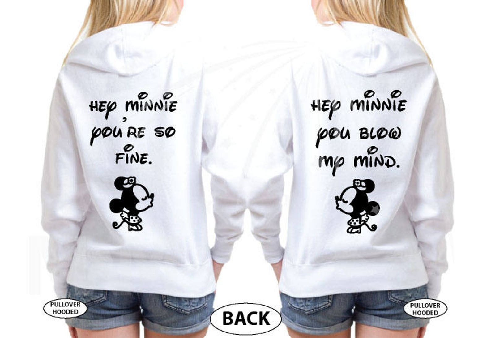 LGBT Lesbian Hey Minnie You Are so Fine You Blow My Mind Matching ...