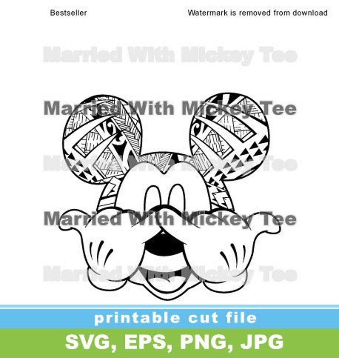 SVG Cool Coolest Mickey Mouse Design - Etsy