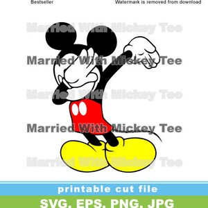 SVG the Dab Dabbing Mickey Mouse Dance Move 2 Different Designs - Etsy