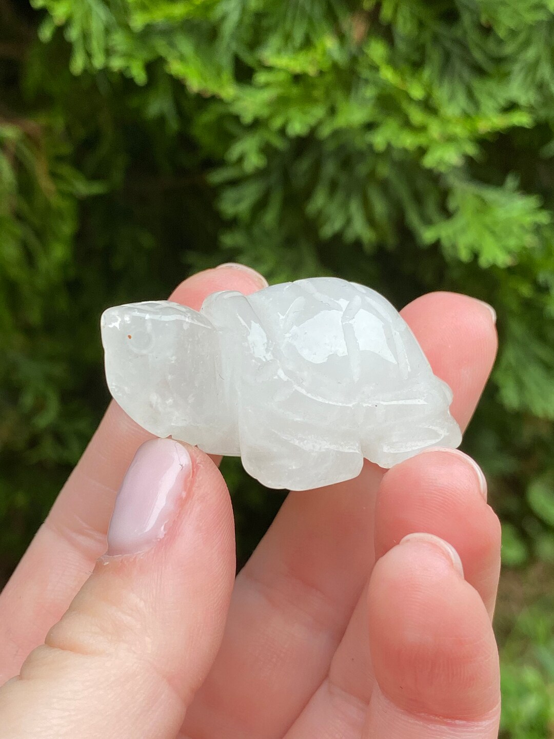 Super Cute Clear Quartz Turtle - Etsy