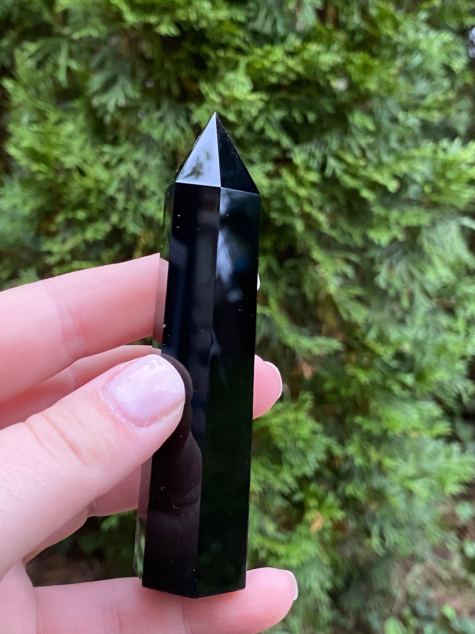 Magnificent Obsidian Tower | Etsy