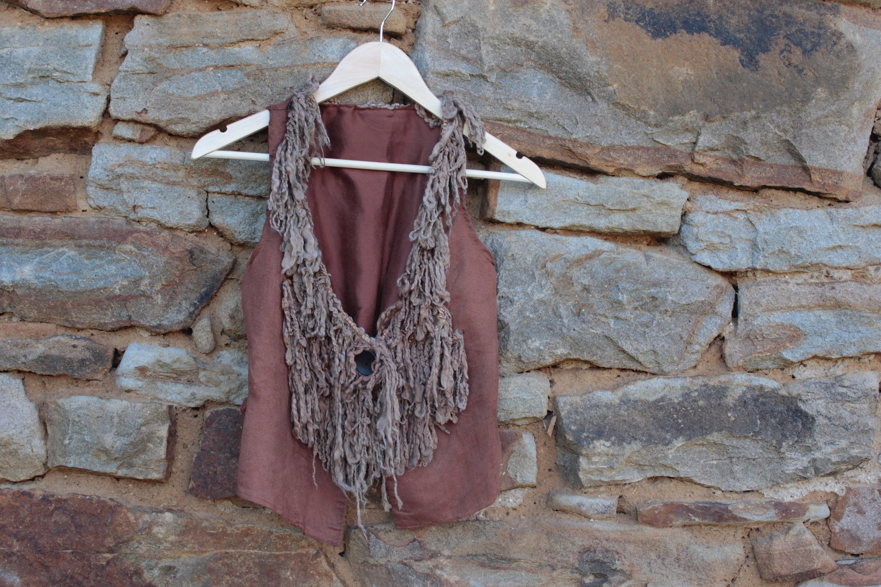 Vegane Weste 70er Jahre Stil Boho-Stil Weste Boho Kleidung | Etsy