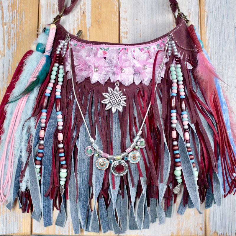 Boho Fringe Handbags - Etsy