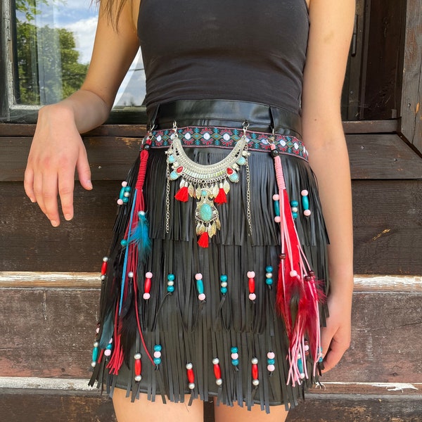 Native American Skirt - Etsy