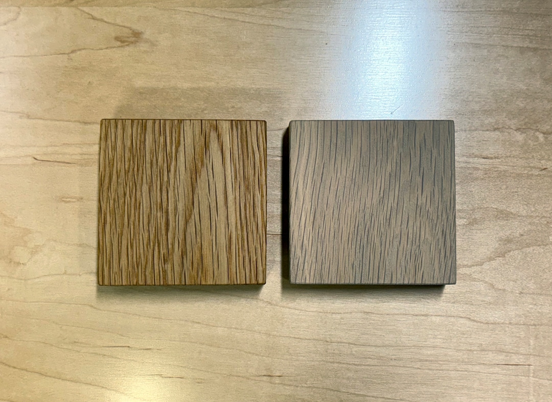White Oak Samples | Rubio Monocoat "pure" & "natural" - Etsy