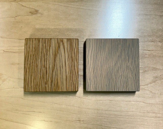 White Oak Samples | Rubio Monocoat "pure" & "natural" - Etsy