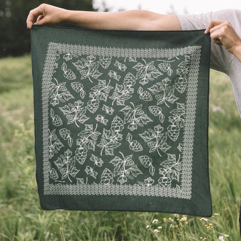Screen Print Bandana - Etsy