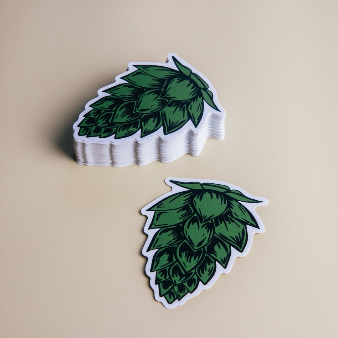Hop Sticker | Beer Sticker | Craft Beer Lover | Beer Theme Gift | IPA ...