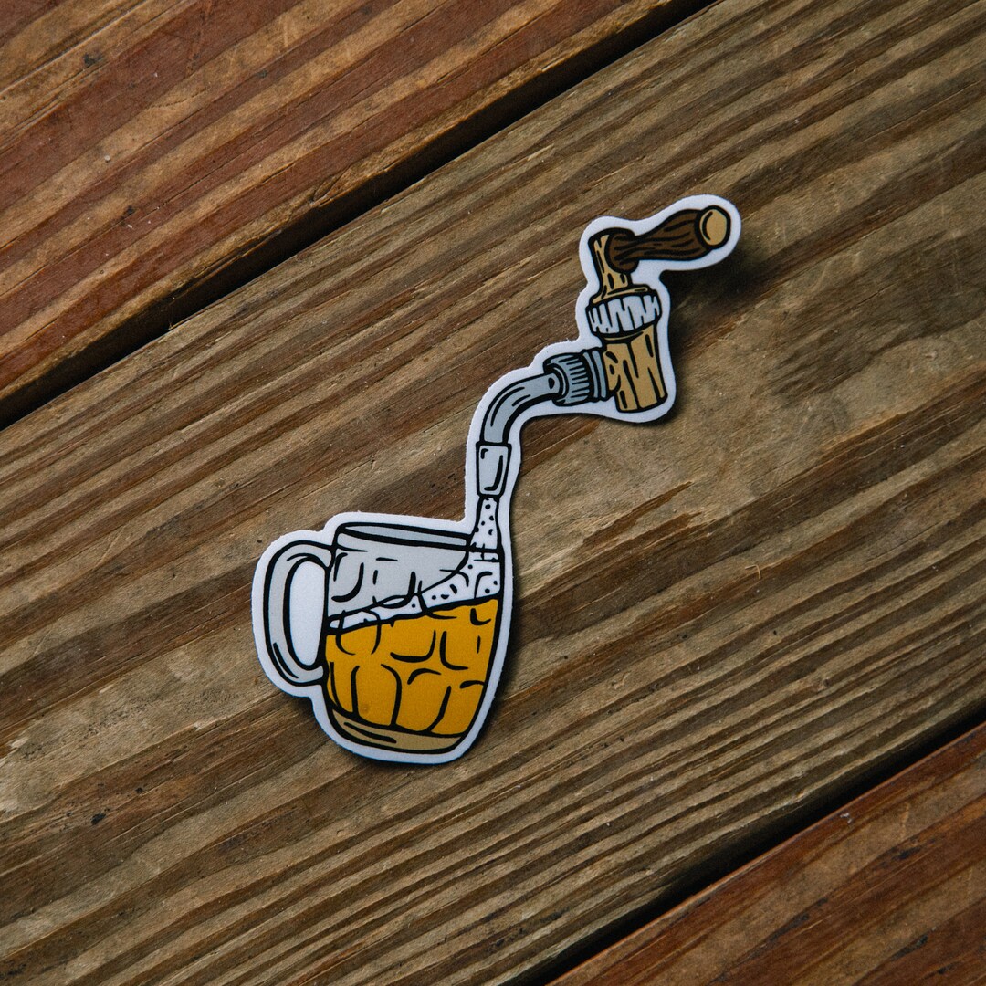 Pilsner Beer Sticker | Beer Lover | Stickers | Beer | Yeti Decal ...