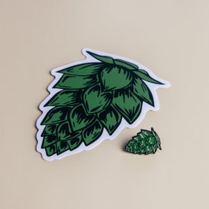 Hop Sticker | Beer Sticker | Craft Beer Lover | Beer Theme Gift | IPA ...