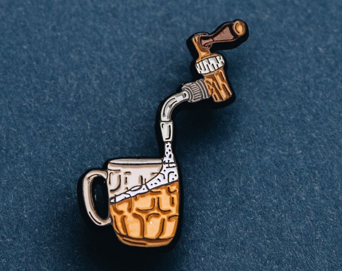 Beer Yep, the Enamel Pin - Etsy