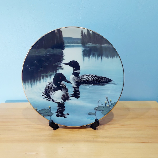 Loon Plate - Etsy