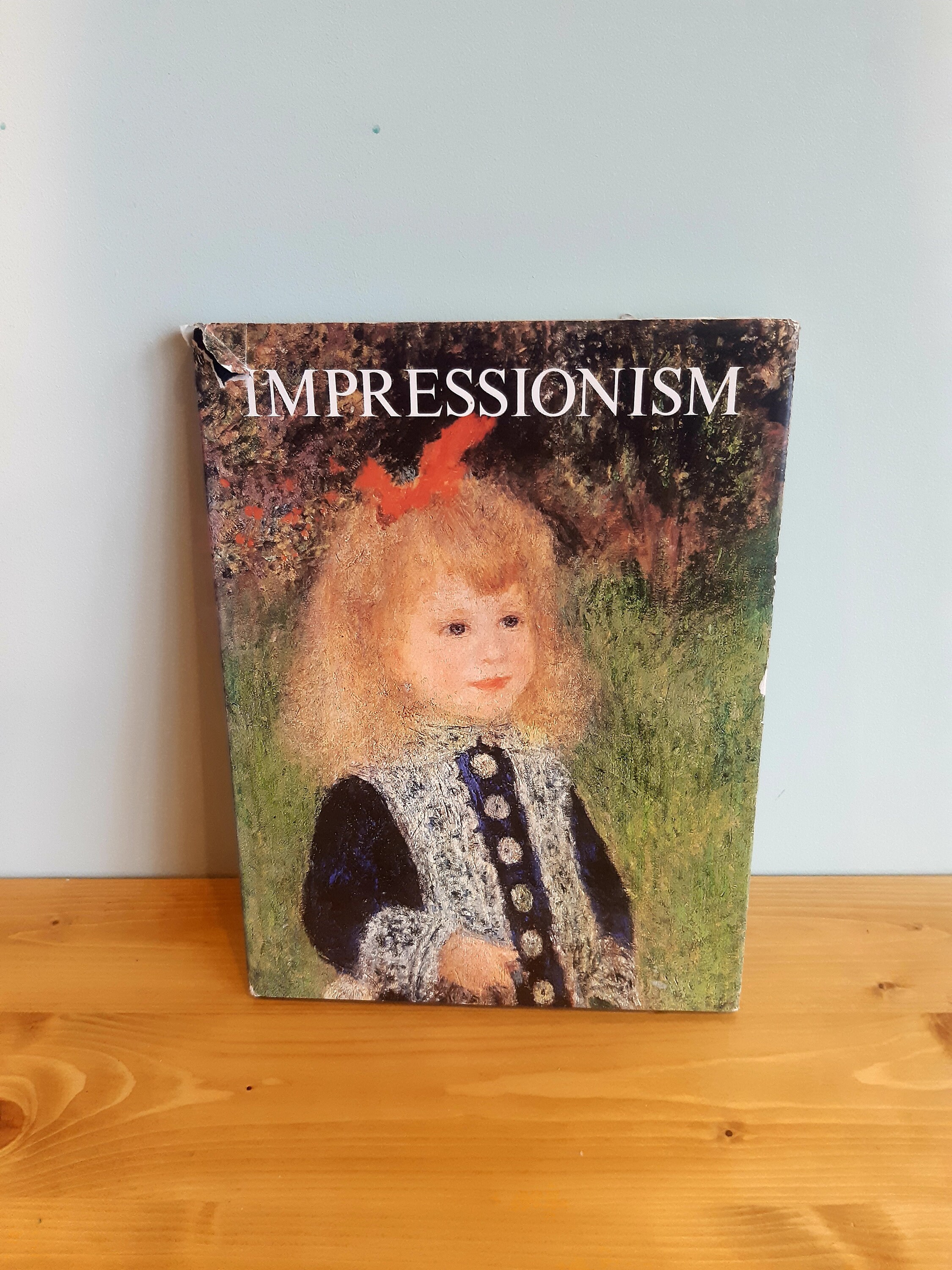 Vintage Book Of Impressionism Art