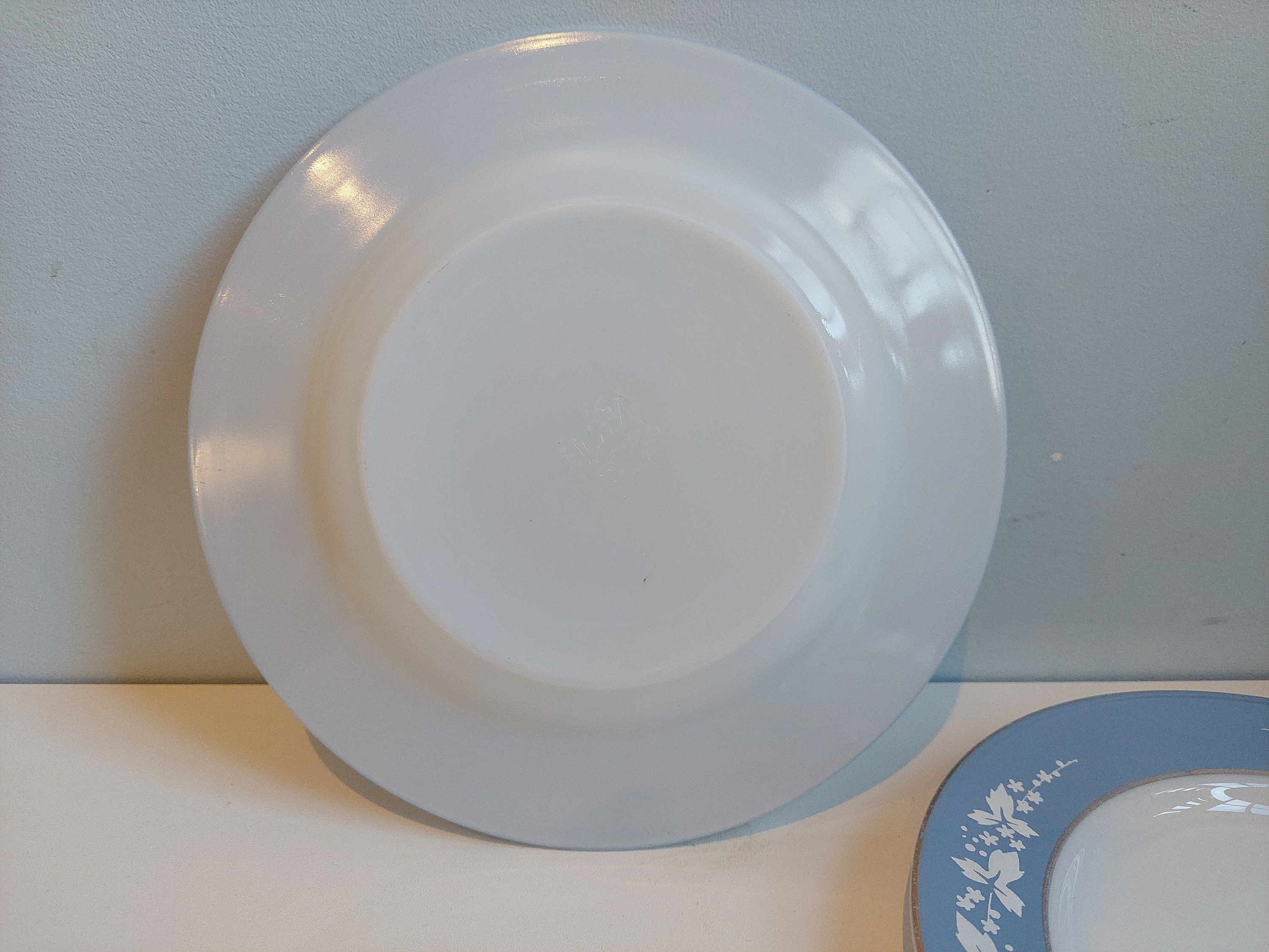 Vintage Pair JAJ Pyrex Azure Blue Hawthorn Dinner Plates, 9.75 Inches ...