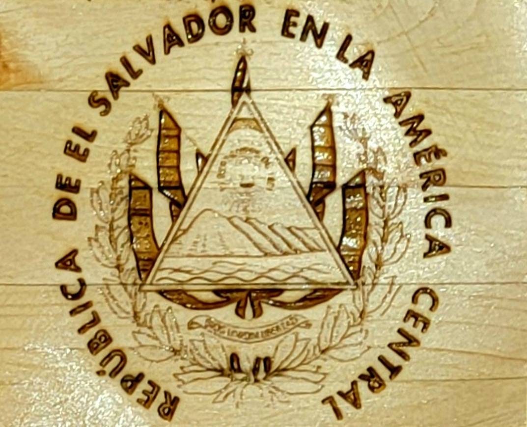 Wavy USA Flag Ripples Wooden Wall Hanging Beautiful Elegant | Etsy