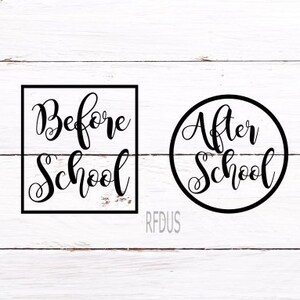 Before School After School Svg Hashtag Teacherlife Svg - Etsy