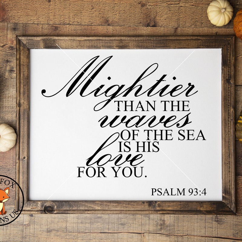 Psalm 93 4 - Etsy
