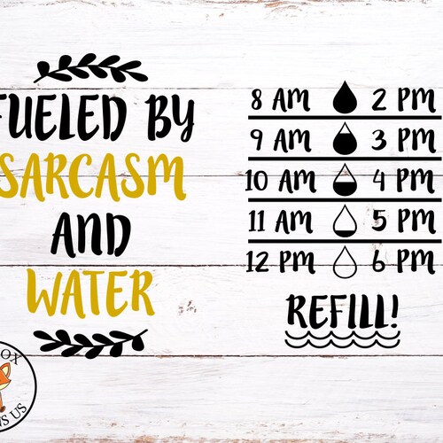 Drink More Water SVG Water Bottle Svg Dxf Instant Download | Etsy