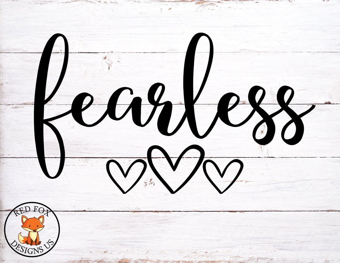 Be Fearless Svg Arrow Svg Svg Quote Vector Cutting File - Etsy