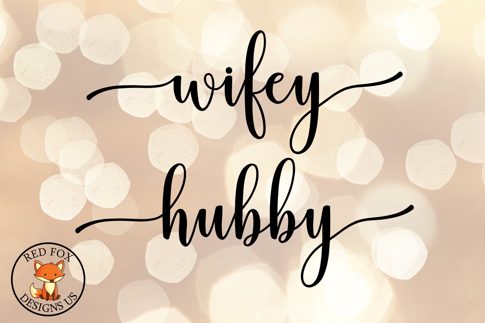 SVG File, Wifey Hubby SVG File, Cricut and Silhouette, Wife Svg ...