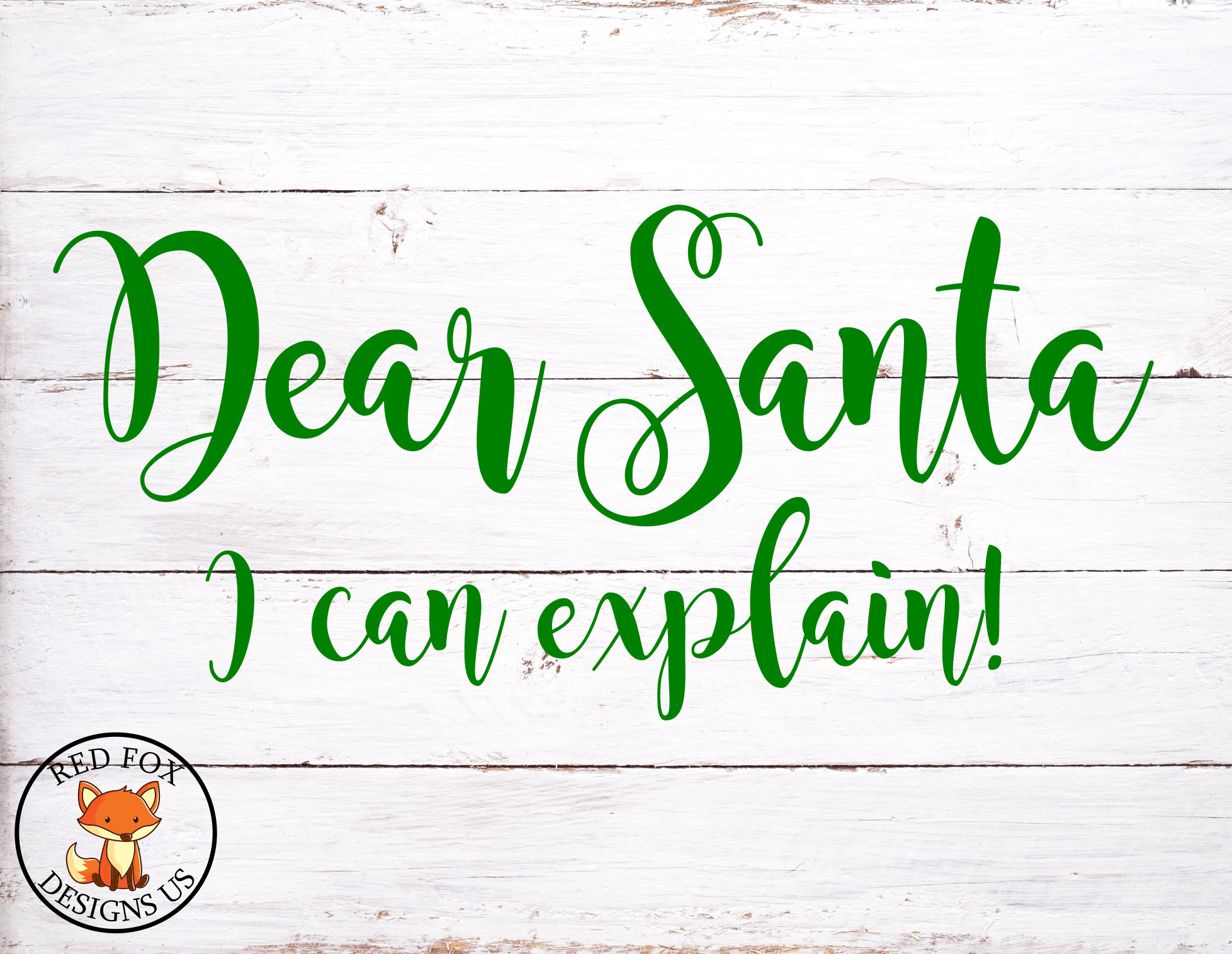Dear Santa I Can Explain Svg Tree Svg Cricut Cutting File Etsy