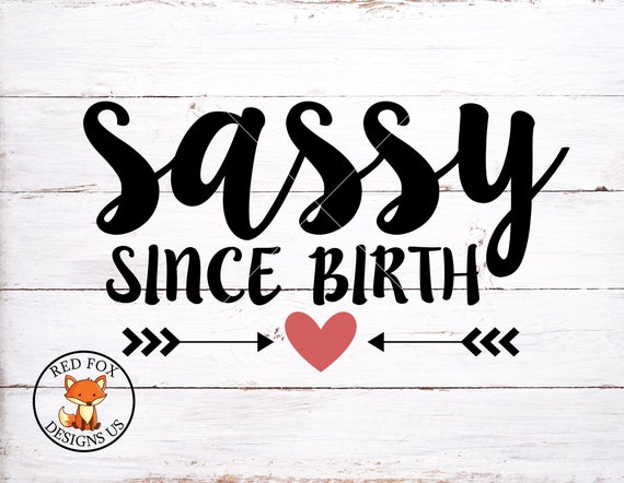 Sassy Sinds geboorte SVG Easy Cricut Cutting File Peuter - Etsy Nederland