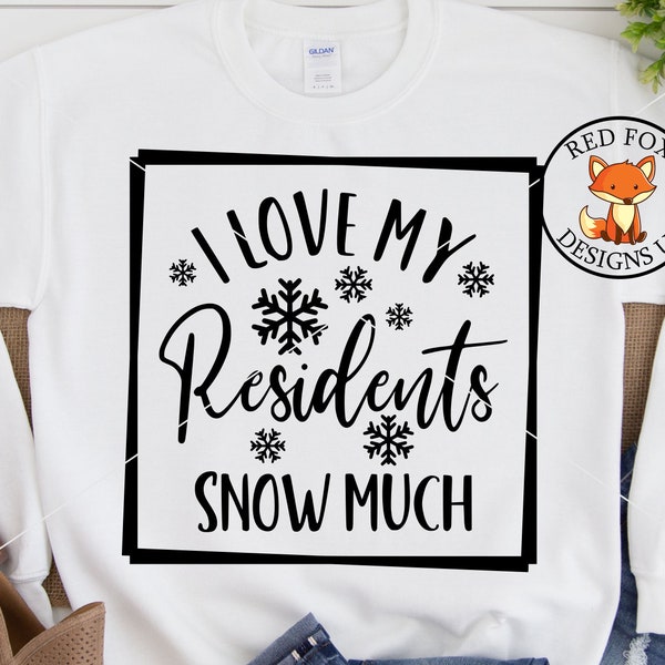 We Love Our Residents Shirt - Etsy