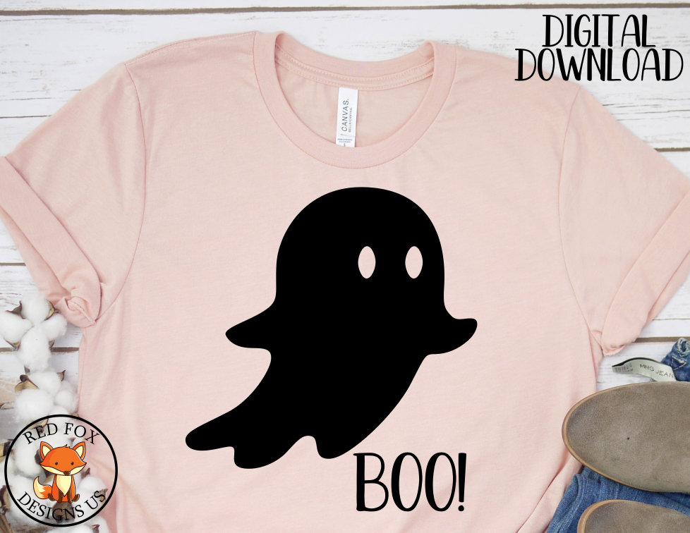 Three Ghost SVG Designs Boo Svg Svg Files Farmhouse Cut - Etsy