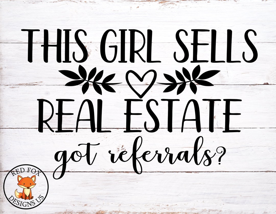 This Girl Sells Real Estate Svg Real Estate Hustle Svg Etsy