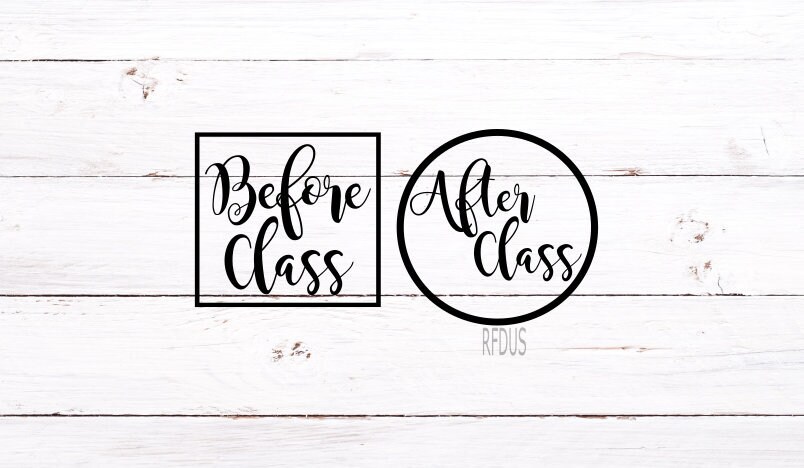 Before Work After Work Svg Before School After School Svg | Etsy