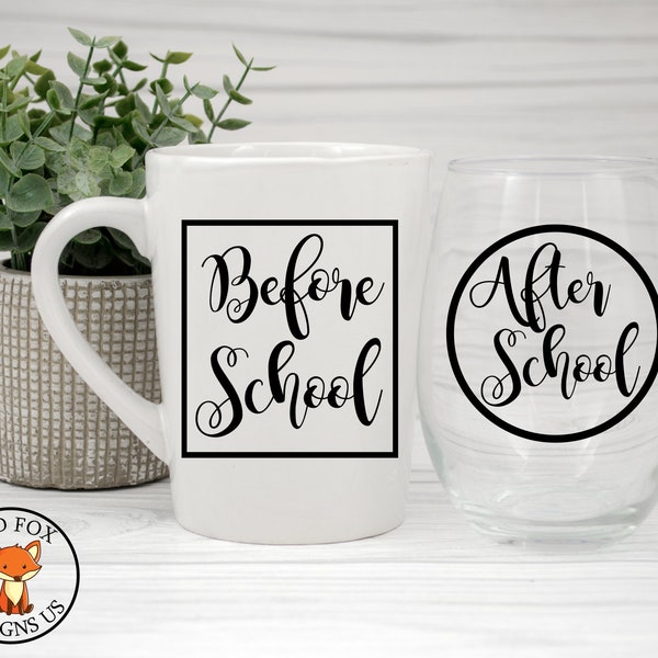 Before School After School Svg - Etsy
