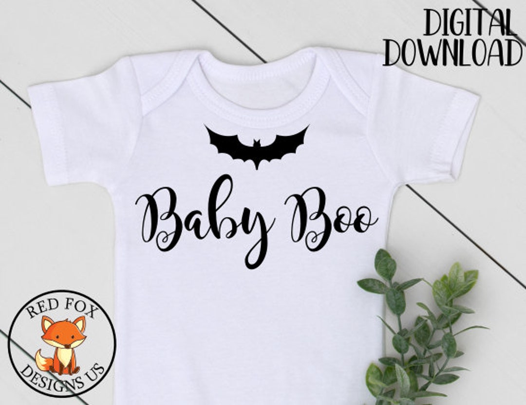 Baby Boo Svg, Boo SVG, Bat Svg, Halloween Svg, Cricut, Halloween Shirt ...