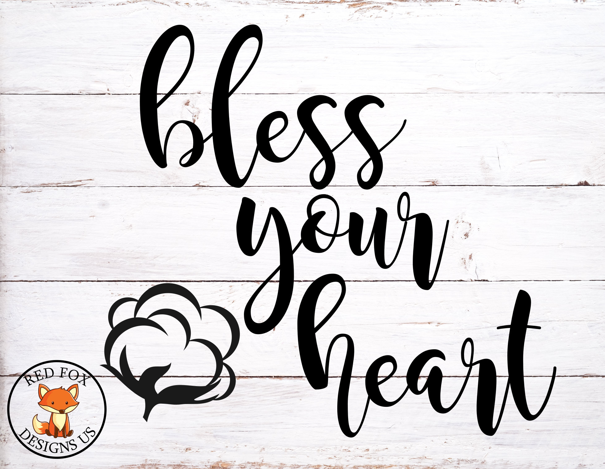 Bless your heart svg country life svg southern chic | Etsy