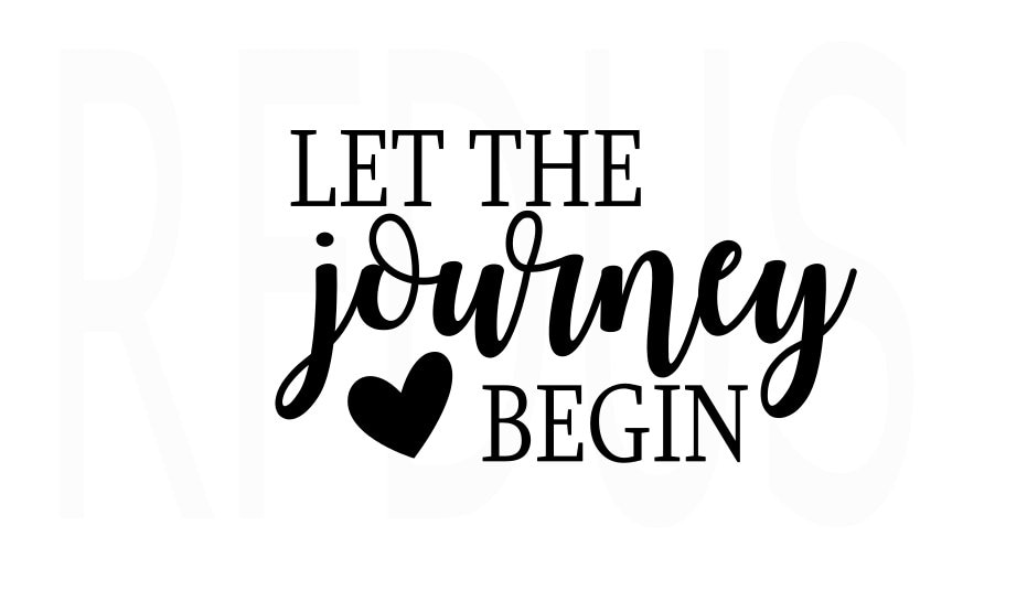 Let The Journey Begin Svg Welcome To Our Beginning SVG | Etsy