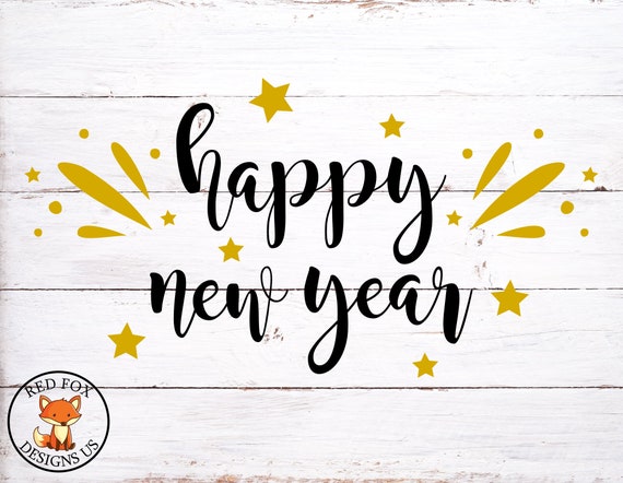 Paper, Party & Kids Happy New Year 2020 svg file silhouette svg file ...