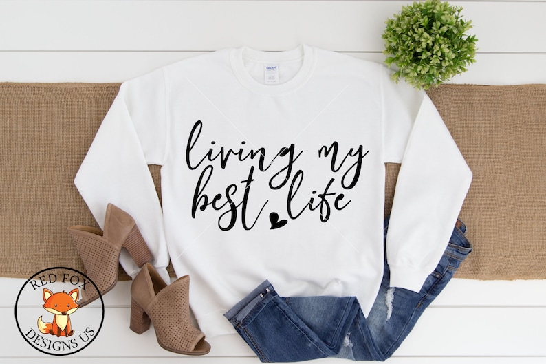 SVG FILES - Living My Best Life Svg - Cutting Files - Cuttable Design ...