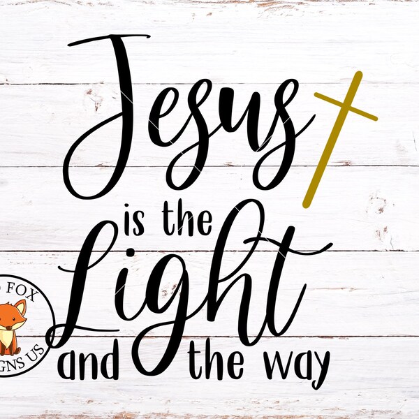 Jesus is the Light Craft - Etsy