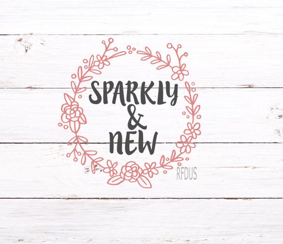Sparkly and New SVG Isn't She Lovely Svg Hello World | Etsy