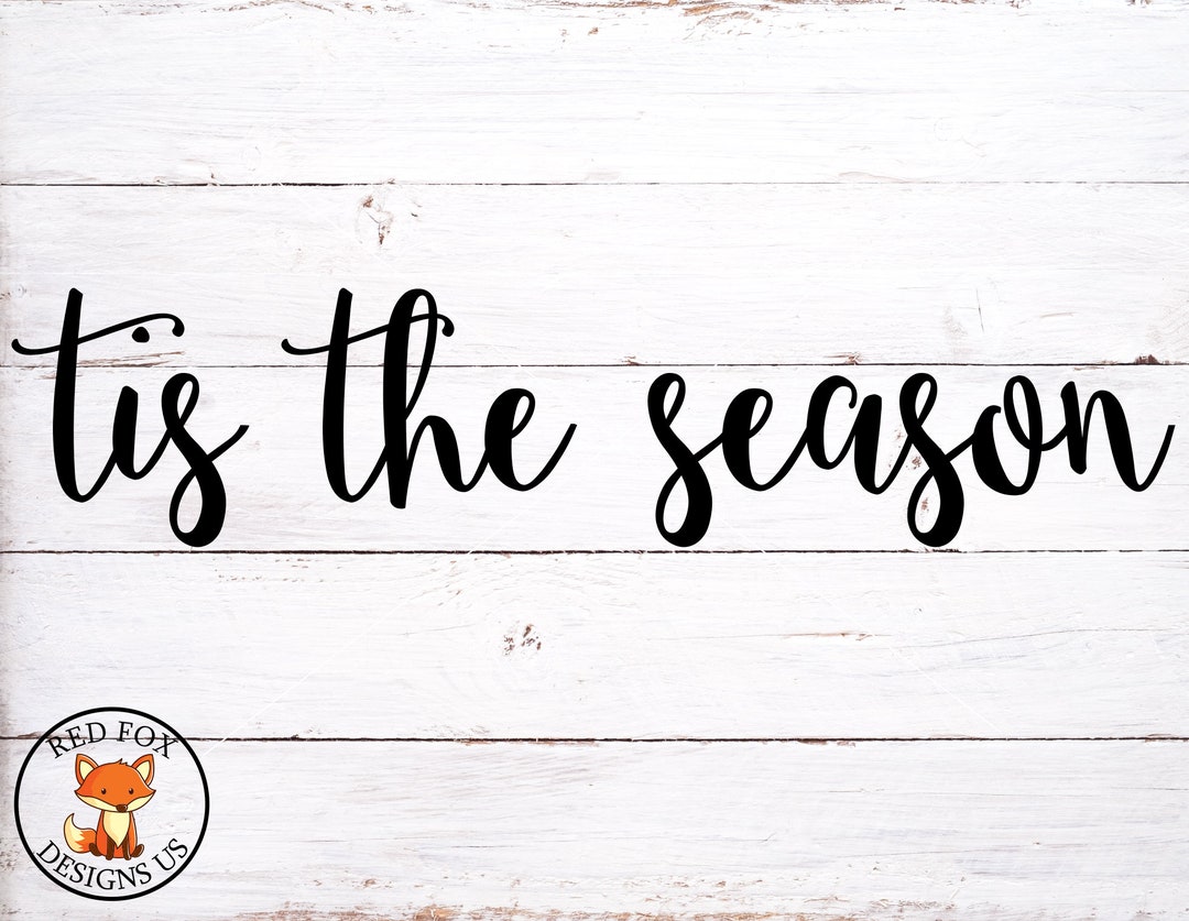 Tis the Season SVG, Christmas SVG, Holiday SVG, Easy Cricut Cutting ...